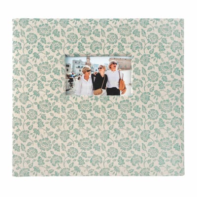 12" x 12" Blue Flower Scrapbook Album by Recollections™ | Michaels