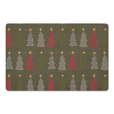 Green Tree Pattern Floor Mat | Michaels