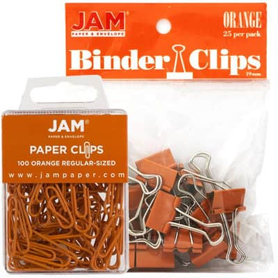 JAM Paper Desk Essentials Paper Clips & Binder Clips Kit | Michaels