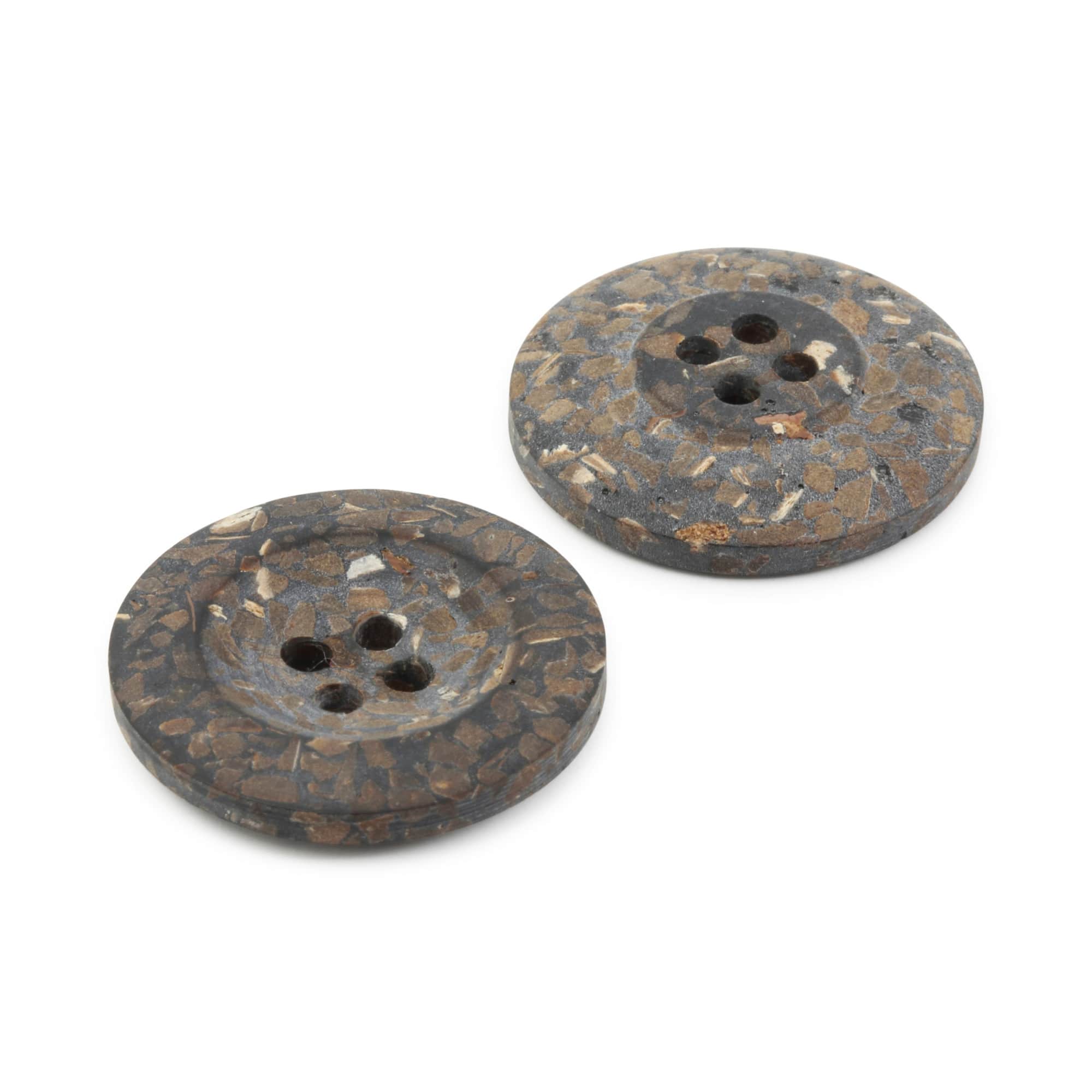 Dritz® 23mm Brown Recycled Coconut Round Buttons, 6ct. | Buttons | Michaels