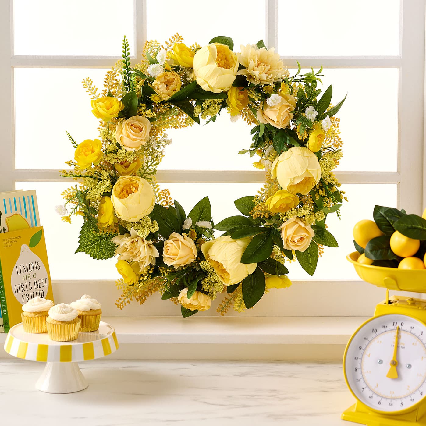 Yellow Spring Floral Wreath | Projects | Michaels