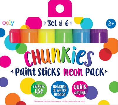 OOLY Chunkies Neon Paint Sticks, 6ct. | Michaels