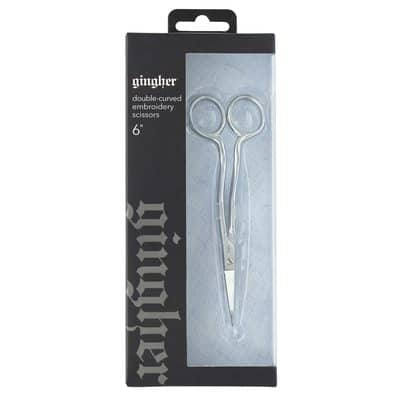 Gingher® 6" Double-Curved Embroidery Scissors | Michaels