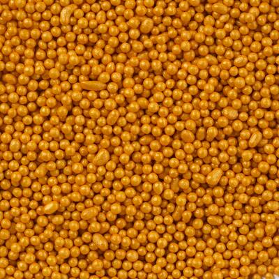 PME Cake Sweet Street® 3.8oz. Nonpareils Sprinkles, Color: Gold | Michaels