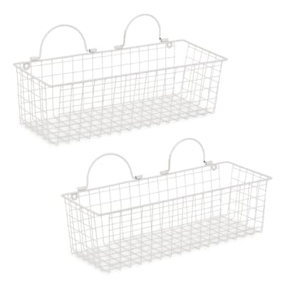 DII® Medium Wire Wall Baskets, 2ct. | Michaels