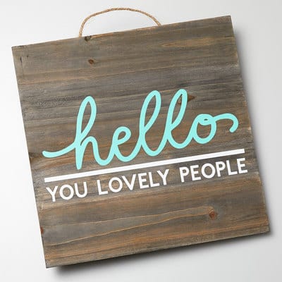 Hello Sign | Projects | Michaels