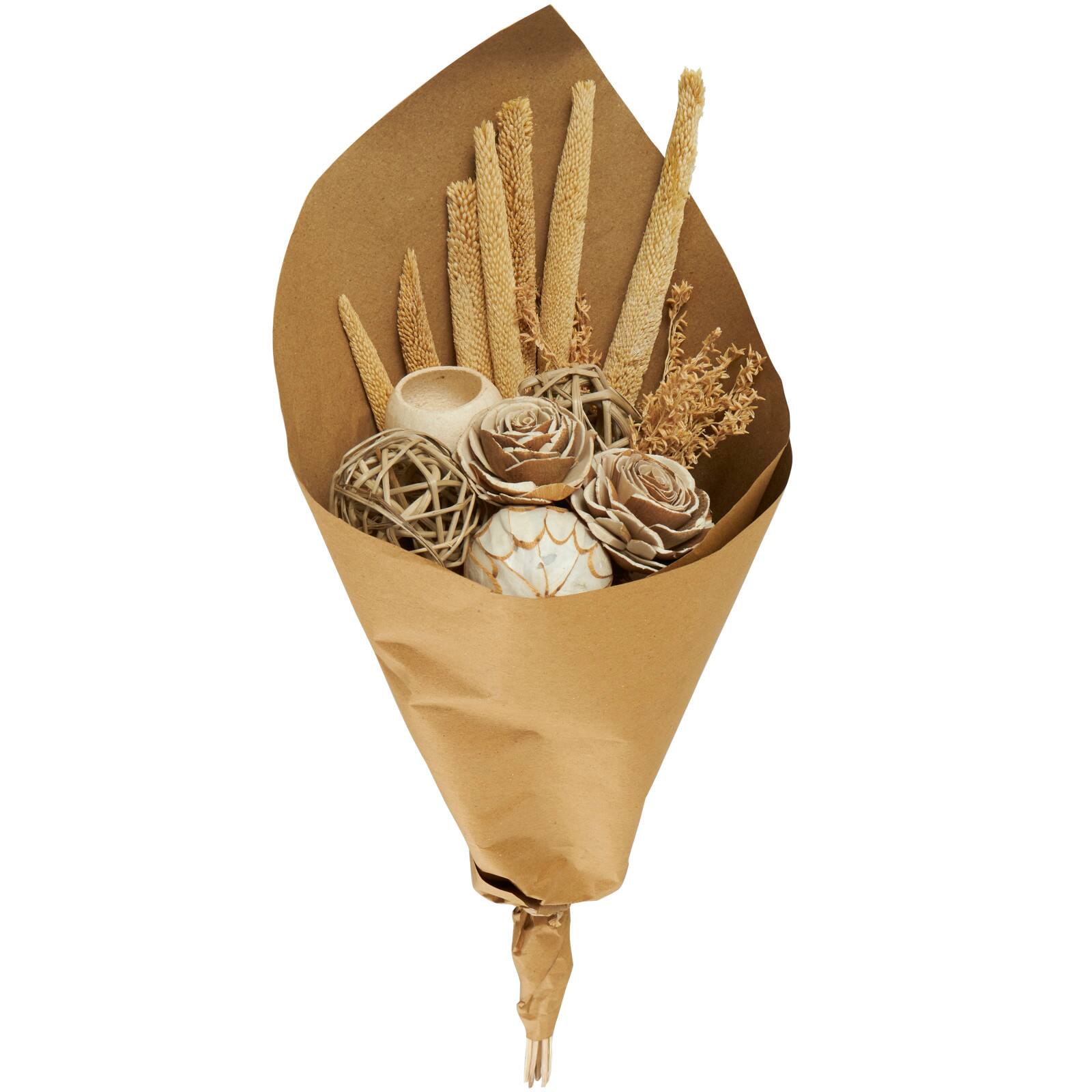 Light Brown Dried Floral Foliage Arrangement | Michaels