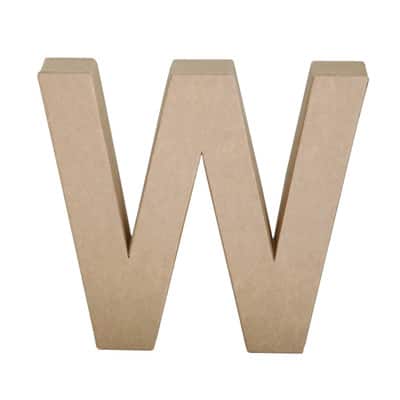 4" Papier Mache Letter | Michaels