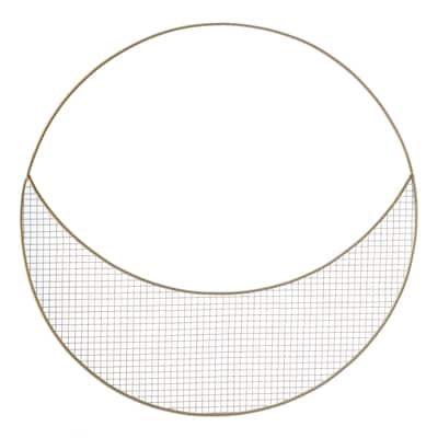 16" Gold Wreath Form with Wire Mesh by Ashland® | Michaels