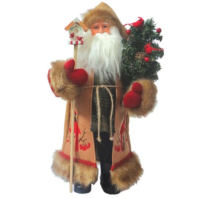 Santa's Workshop 15" Cardinal Claus Figure | Michaels