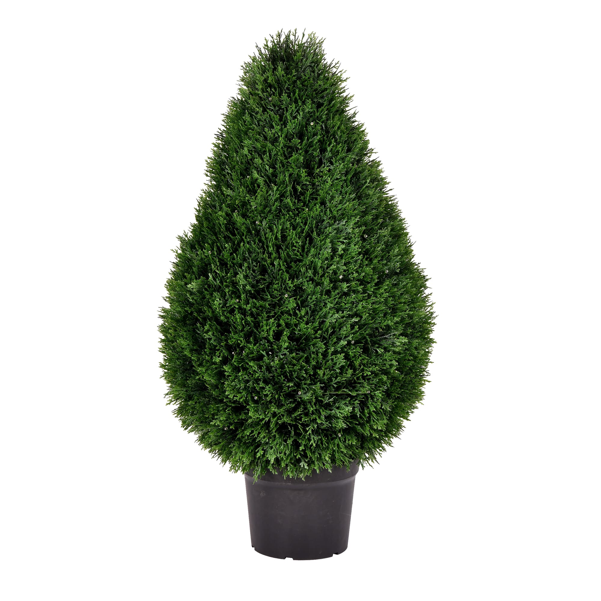 3ft. Potted Cedar Teardrop Shaped Bush | Michaels
