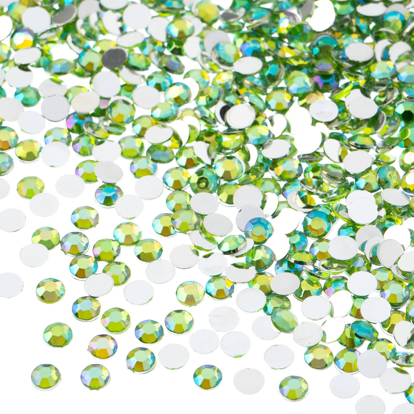 John Bead Acrylic Round Flat Back Rhinestones, 4mm | Michaels