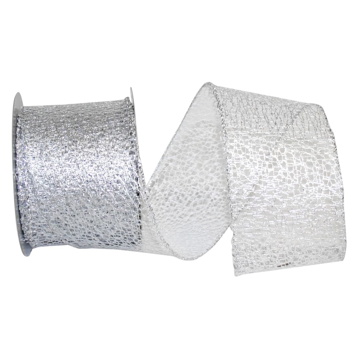 Reliant 2.5" x 10yd. Web Mesh Metallic Wired Ribbon | Michaels