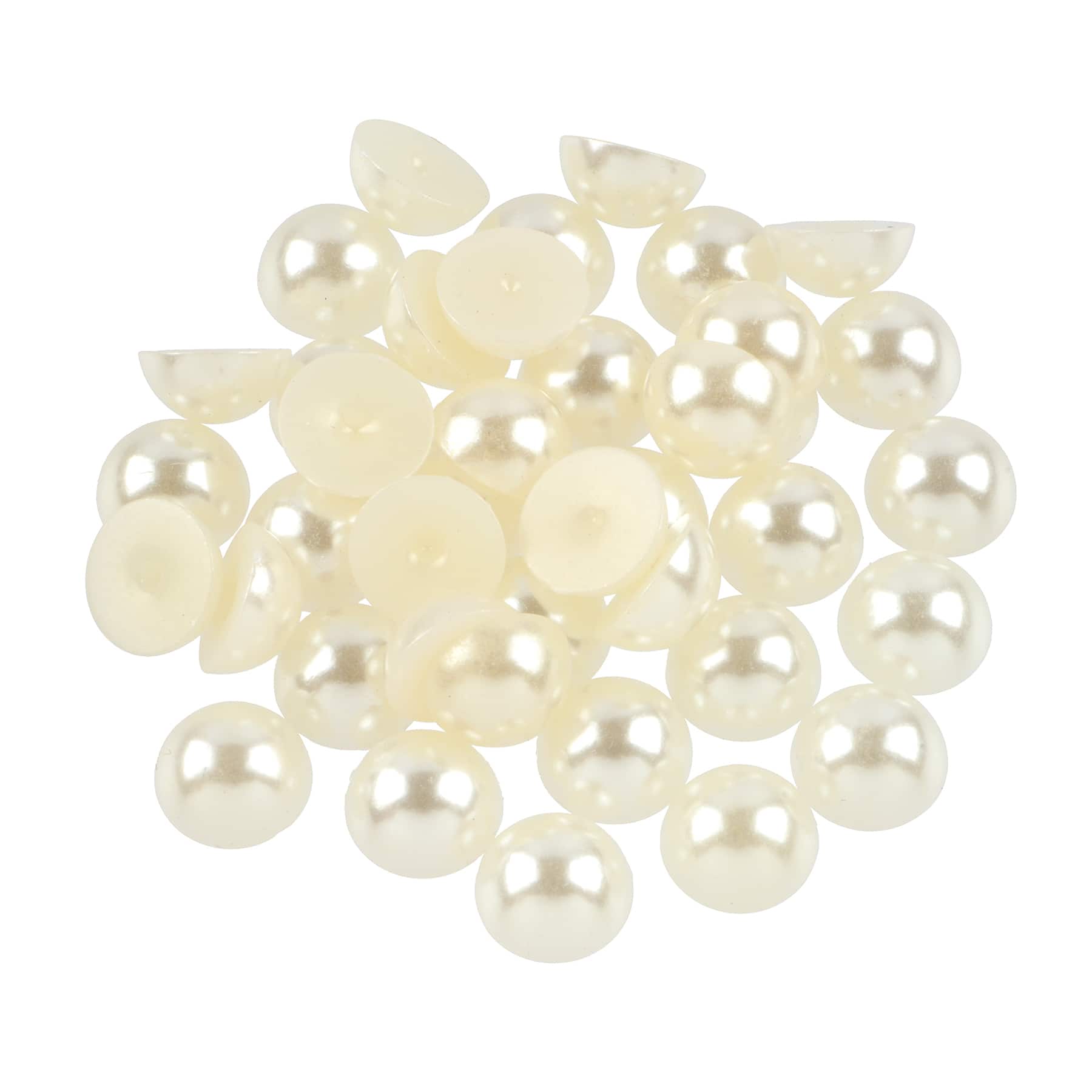 Plastic Flatback Pearls by Bead Landing™ | Michaels