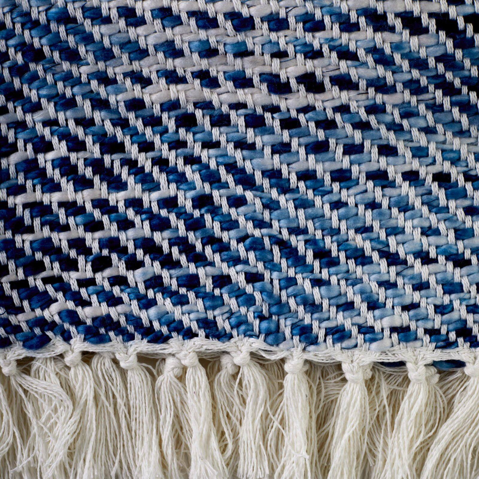 DII® Blue Tone Diagonal Stripe Acrylic Throw | Throws | Michaels