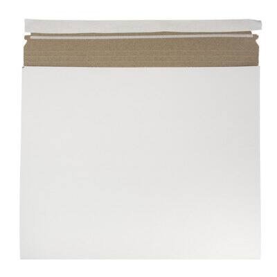 JAM Paper White Expandable Photo Mailer Peel & Seal Closure Envelopes ...