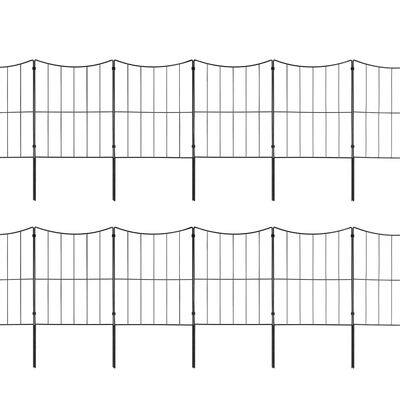 NEX™ 24" Black Lower Arc Garden Fence, 25ct. | Michaels