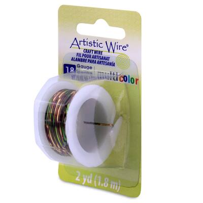 Artistic Wire® 18 Gauge Multicolor Tarnish Resistant Colored Copper ...