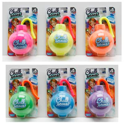 Lanard® Chalk Bomb! Outdoor Powder Bombs, 6ct. | Michaels