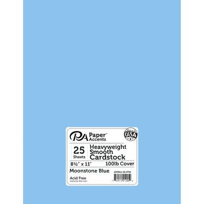 PA Paper™ Accents 8.5" x 11" 100lb. Smooth Cardstock, 25 Sheets | Michaels