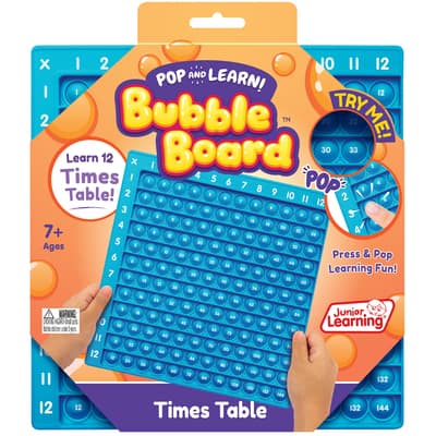 Junior Learning® Times Table Bubble Board | Michaels