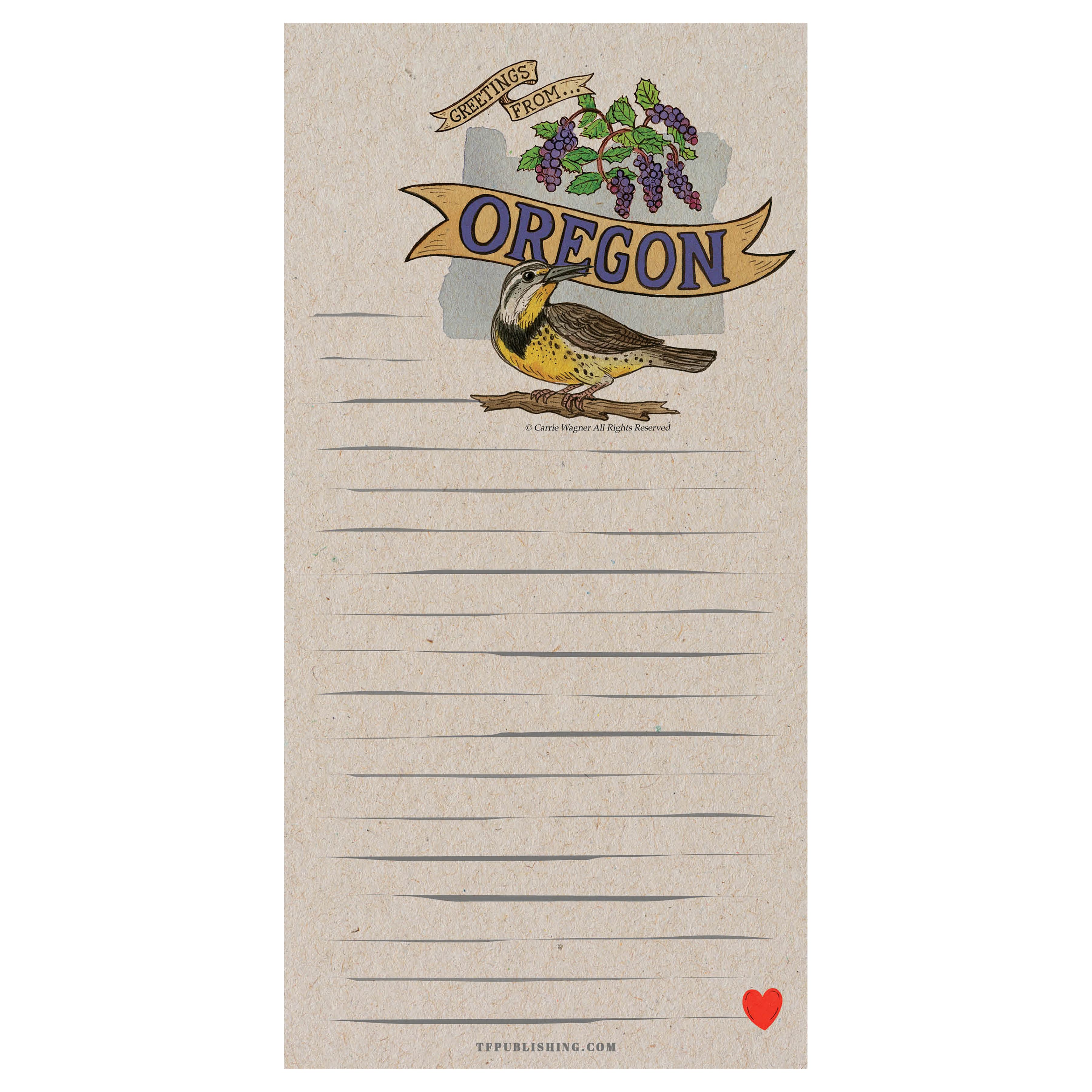 TF Publishing Oregon Magnet Pad | Michaels
