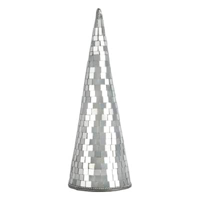 10" Silver Glass Tree Décor by Ashland® | Michaels
