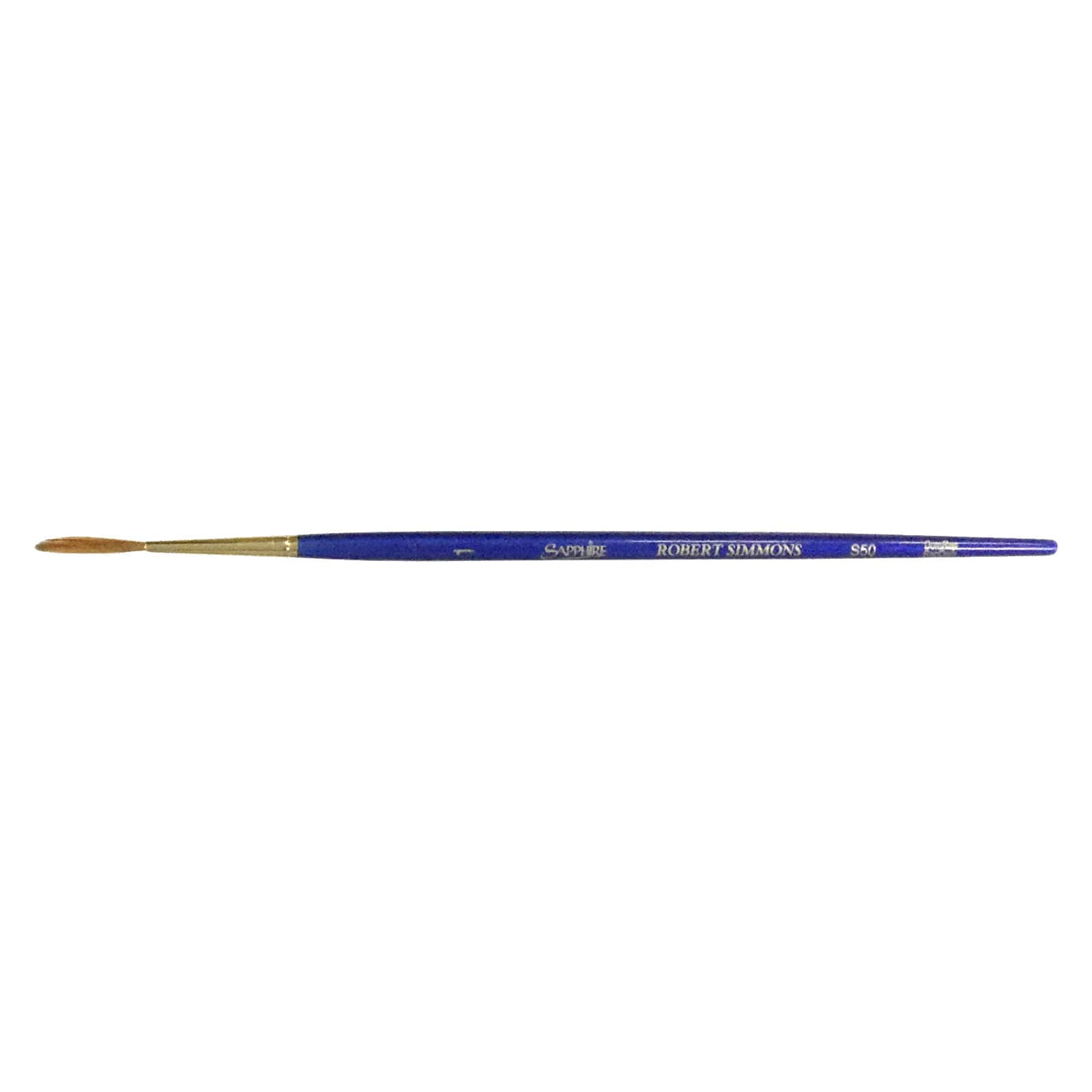 Robert Simmons Sapphire Short Handle Script Liner Brush, Size 1 | Michaels