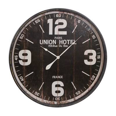 Black Speedometer Style Round Metal Wall Clock | Michaels