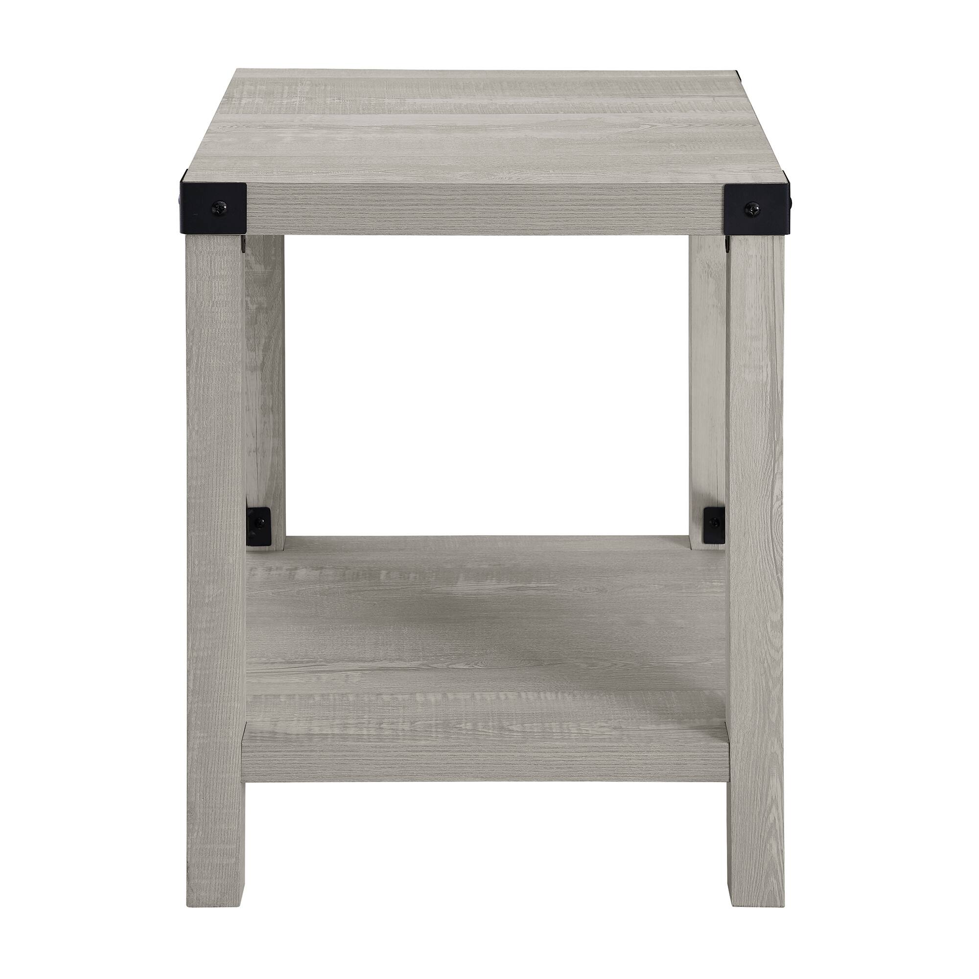 Walker Edison 22" Rustic Wood Side Table | Michaels