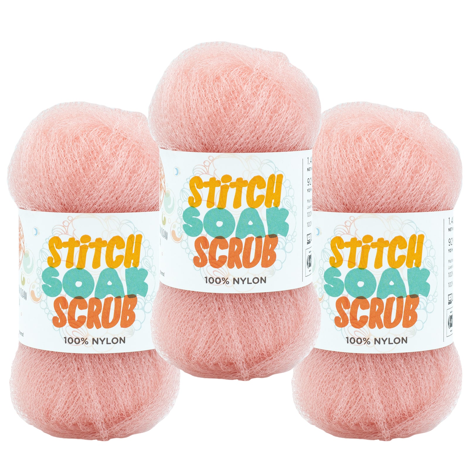 3 Pack Lion Brand® Stitch Soak Scrub Yarn | Michaels
