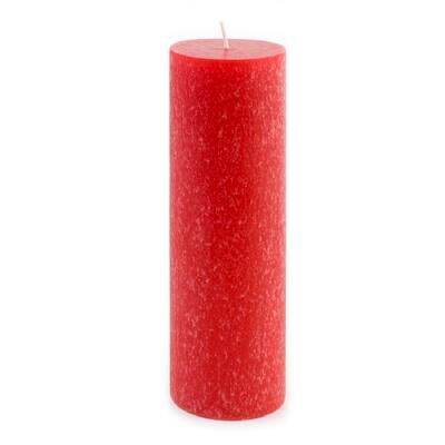 Root Candles 3" x 9" Unscented Timberline™ Pillar Candle, Color: Red ...