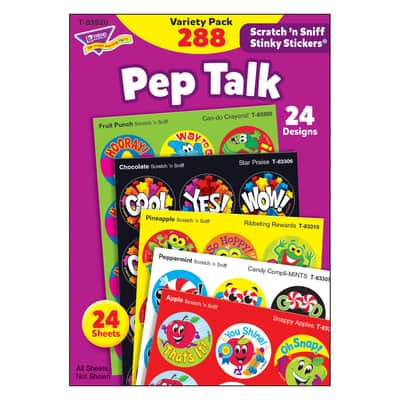 Trend Enterprises® Pep Talk Stinky Stickers® | Michaels