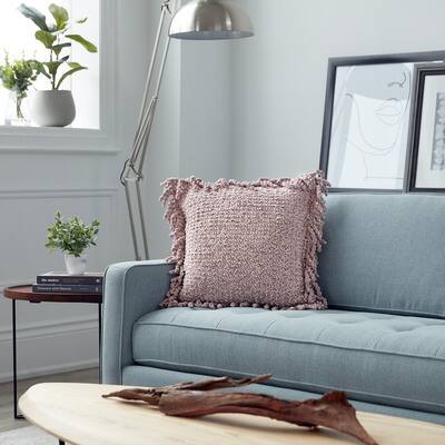 Bernat® Double Take Wicker Stitch Knit Pillow | Projects | Michaels