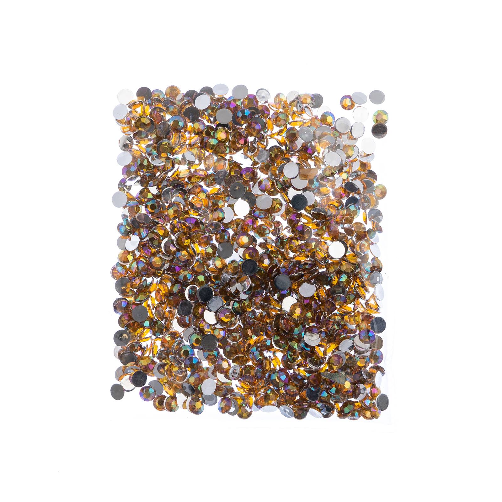 John Bead 6mm Acrylic Round Flat Back Rhinestones, 1,000ct. | Michaels