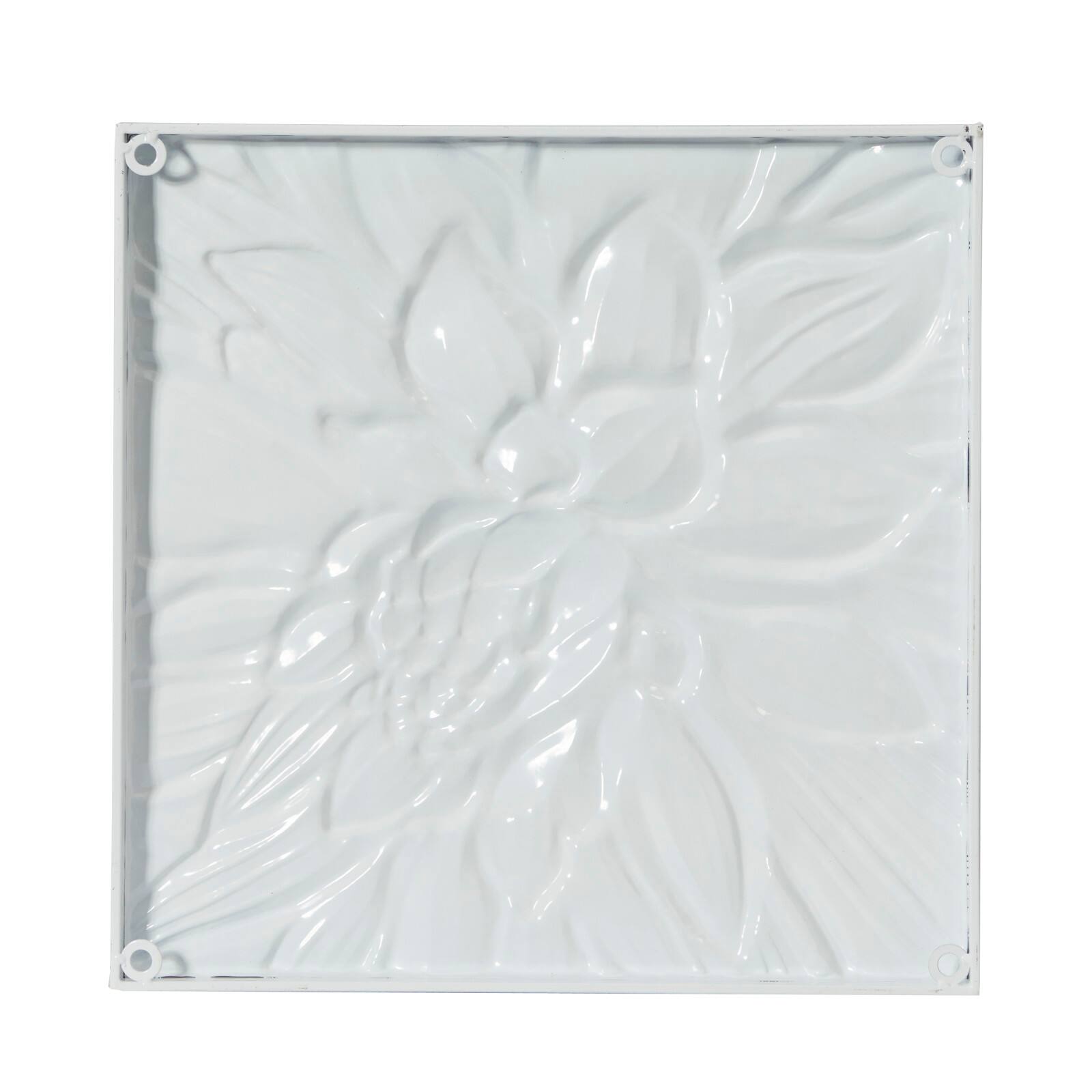 Gray Metal Floral Contemporary Wall Décor Set | Michaels