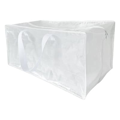 13" x 29" x 14" White Soft Storage Bag by Simply Tidy® | Michaels