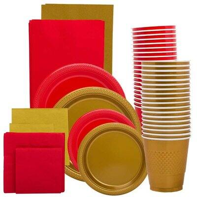 JAM Paper Party Tableware Assortment Grad Pack | Michaels