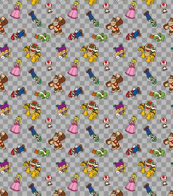 Nintendo® Super Mario Character Cotton Fabric | Michaels