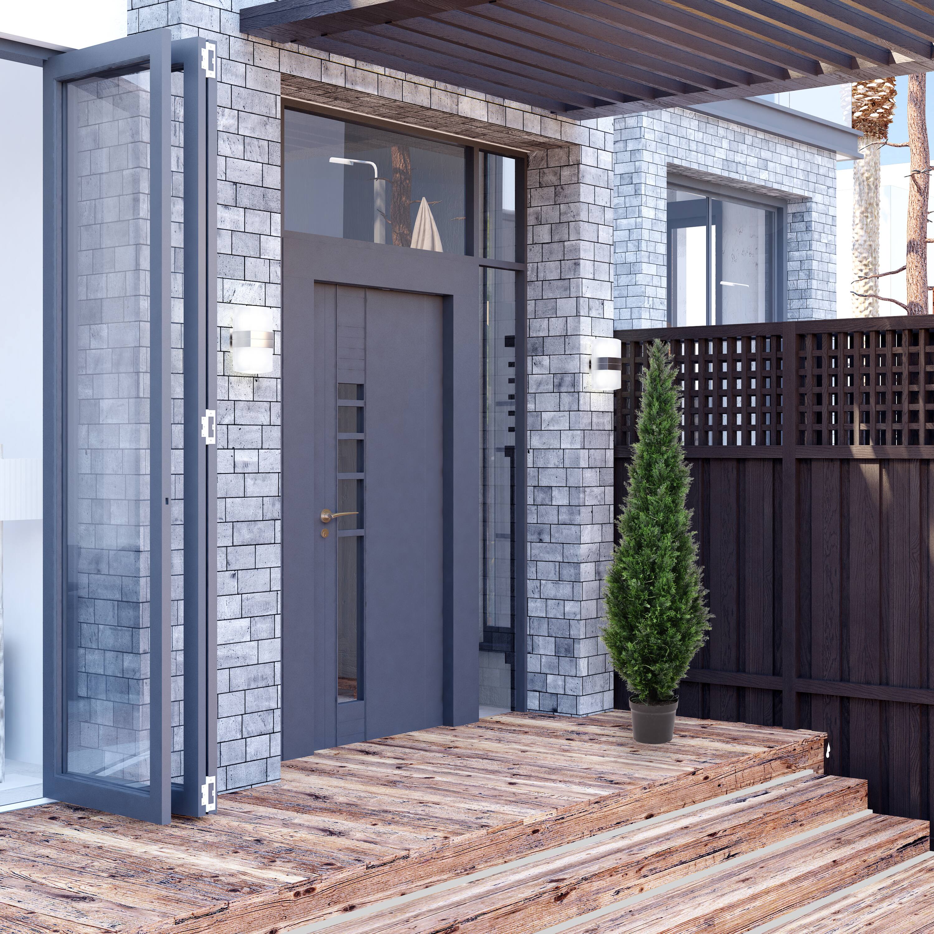 6ft. Potted Cedar Tree | Michaels