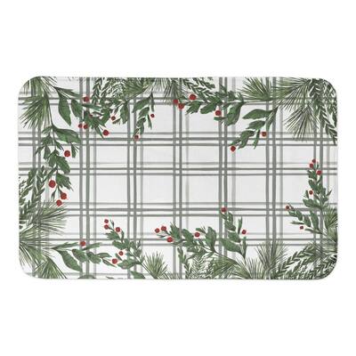Winter Greenery Bath Mat | Michaels