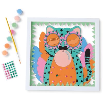 Summer Cheetah Suncatcher Painting Kit by Creatology™ | Michaels