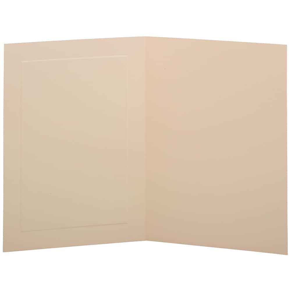 JAM Paper A7 Strathmore Ivory Wove Panel Fold Over Cards | Michaels