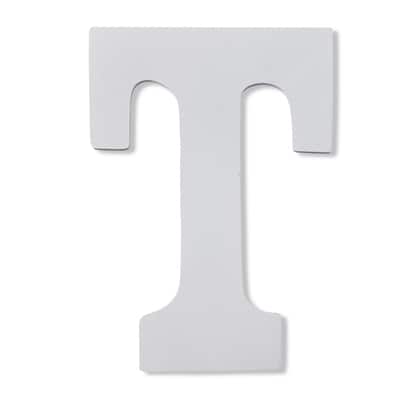 9" White MDF Whimsy Letter by Make Market®, Color: T | Michaels