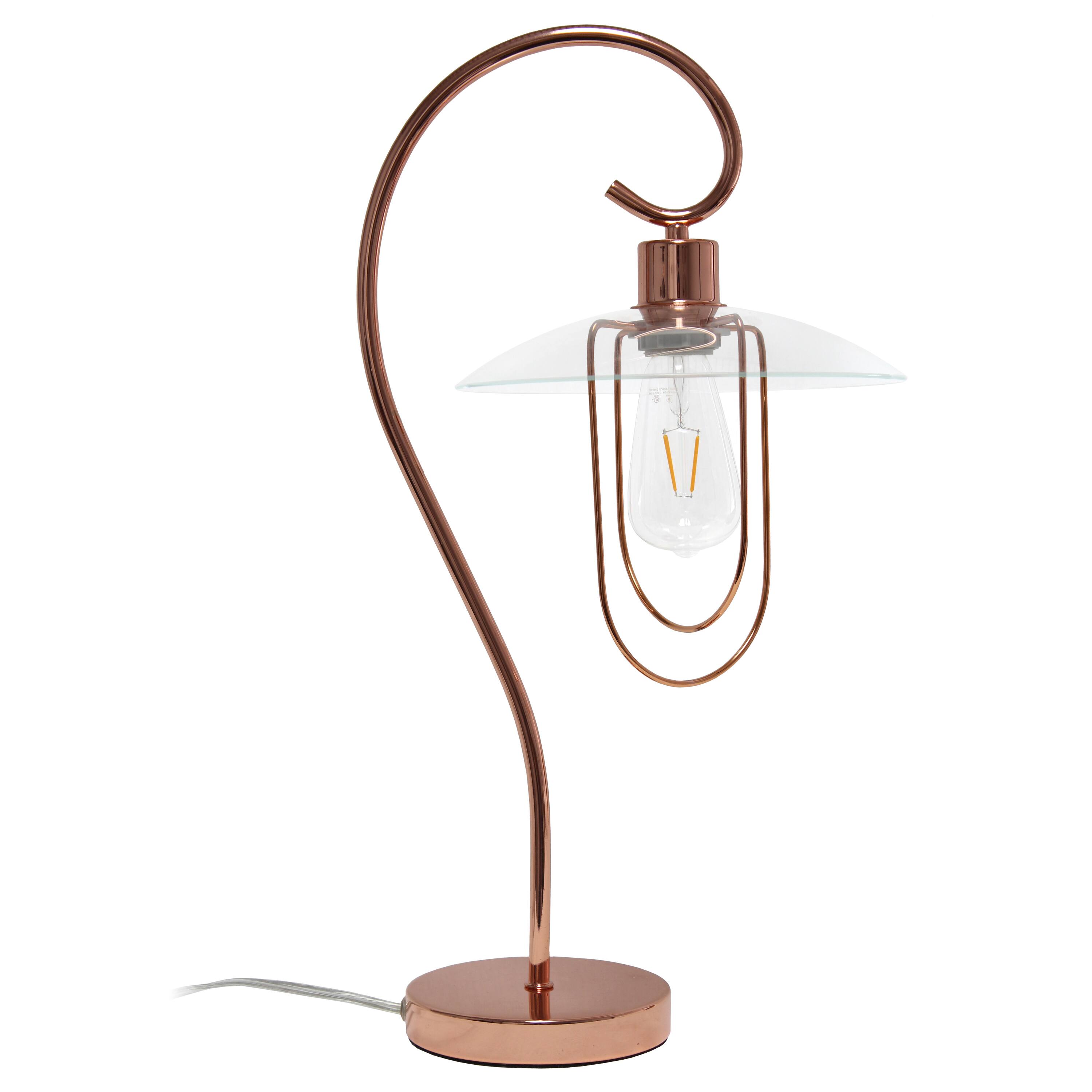 Lalia Home Modern Metal Scroll Table Lamp | Michaels