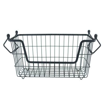 DII® 13" Small Rectangle Metal Basket, Color: Black | Michaels
