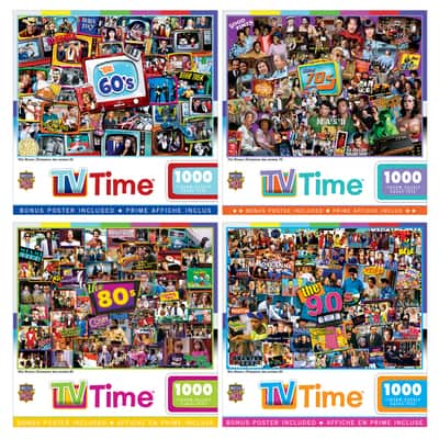 Assorted MasterPieces® TV Time™ Puzzle | Michaels