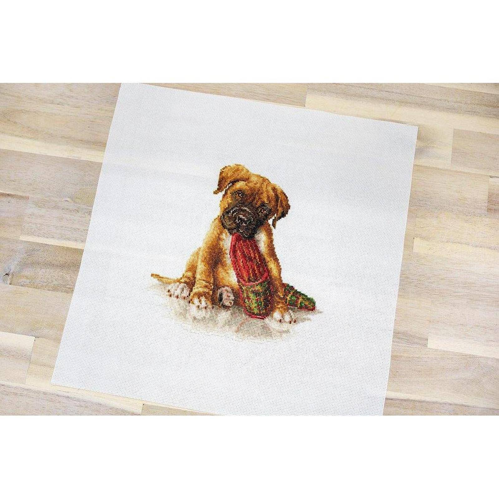 Luca-s The Boxer Counted Cross Stitch Kit | Michaels