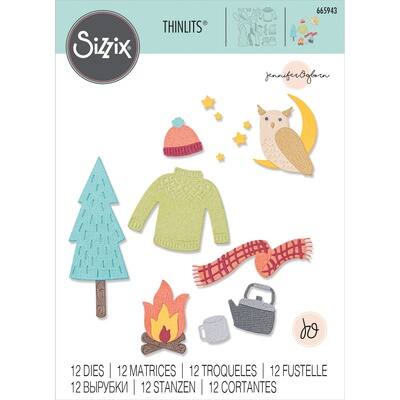 Sizzix® Thinlits™ Jennifer Ogborn Cozy Woodland Die Set | Michaels