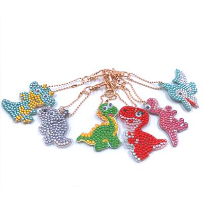 Sparkly Selections Dinosaur Diamond Painting Keychains Kit | Michaels